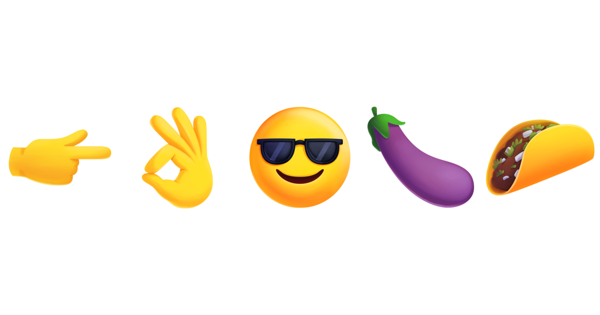 👉👌😎🍆🌮
